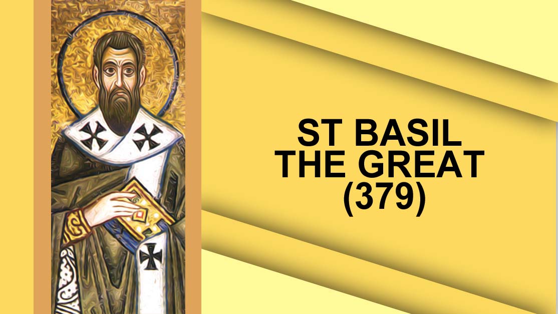 St Basil the Great (379) | Syro-Malabar Vision St. Basil the Great, one ...