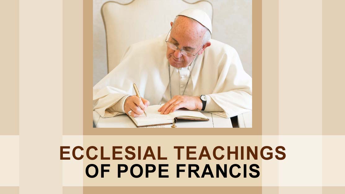 Ecclesial Teachings of Pope Francis | Syro-Malabar Vision Pope Francis ...